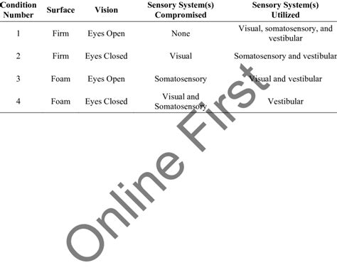 Modified Clinical Test Of Sensory Interaction And Balance Download Scientific Diagram