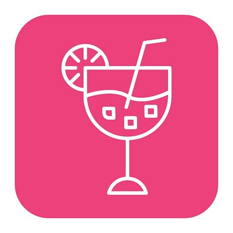 Premium Vector Cocktail Vector Illustration