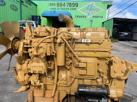 Used Caterpillar C10 Engine Assy For Sale Miami Florida United States