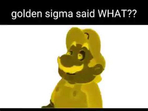 Golden Sigma Vinesauce Meme Youtube