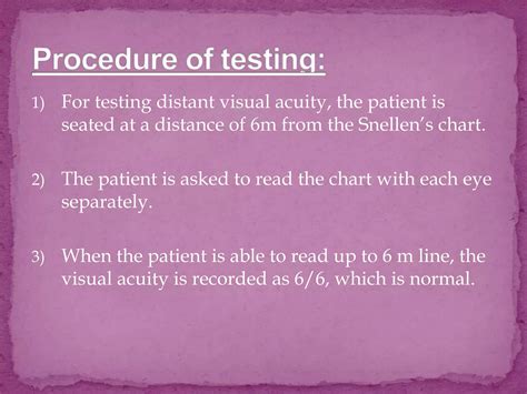 Visual Acuity Visual Acuity Types And Factors Pptx