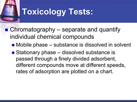 Forensic Toxicology And Chemical Evidence Pptx