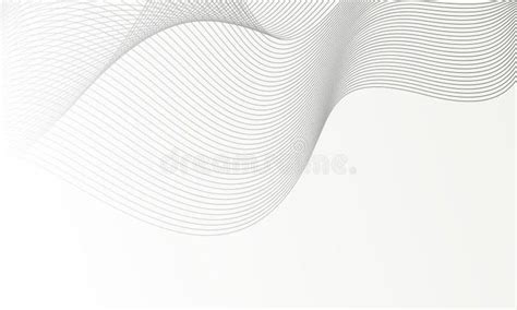 Vector Black Moire Wave On A White Background Stock Vector