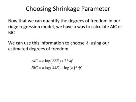 Ppt Penalized Regression Powerpoint Presentation Free Download Id