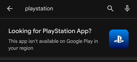 Playstation App Not Availablebaltics Rplaystation