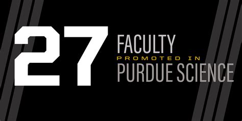Purdue Science Faculty Receive Promotions From Purdues Board Of Trustees College Of Science