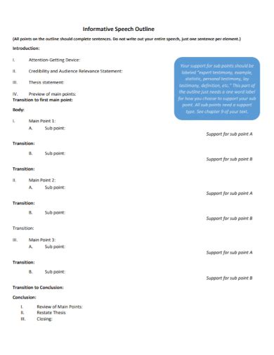 Free 10 Informative Speech Thesis Statement Samples [ Paper Topic Online ]