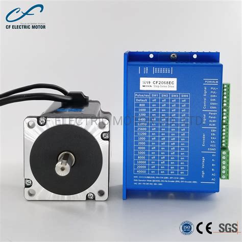 2 Phase Nema34 Easy Servo 86mm Closed Loop Stepper Motor Kit For Cnc