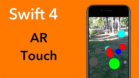 arkit touch user interaction with touch swift 4 xcode 9 0 youtube