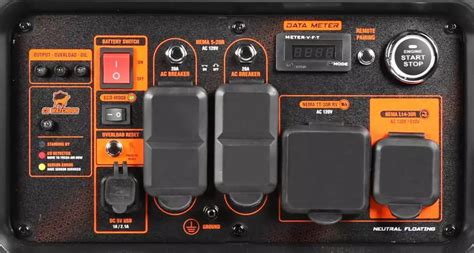 Wen Df875ix 8750w Dual Fuel Inverter Generator