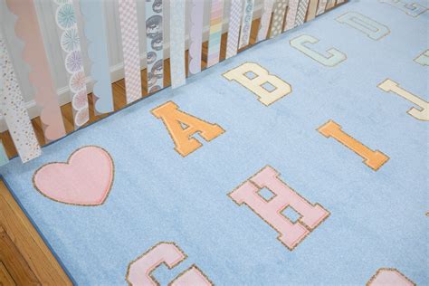 Sky Blue Rug With Abc Sit Spot Rug Seating Rug Rainbow Classroom