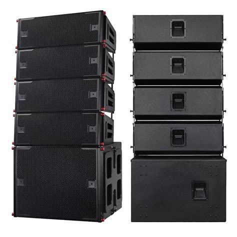 Dual 15 Inch Line Array Speaker System For Outdoor Events