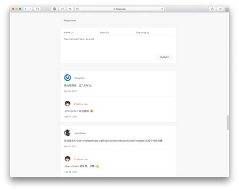PinghsuA Typecho Theme LiNPX