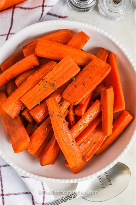 Crockpot Carrots Just 5 Ingredients The Shortcut Kitchen