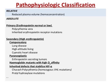 Polycythemia