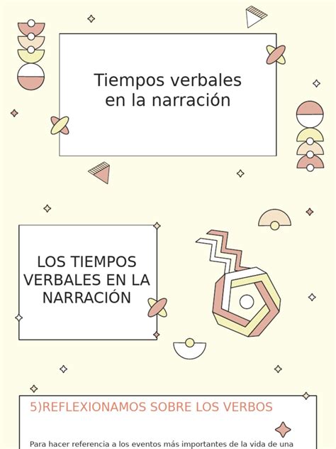 Tiempos Verbales Correlación Verbal Pdf Verbo Narración