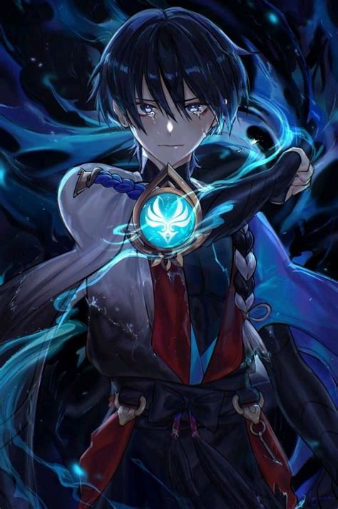 Genshin Impact Ilustrasi Karakter Ilustrasi Komik Lukisan
