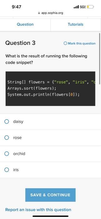 Solved What Is The Result Of Running The Following Code Chegg