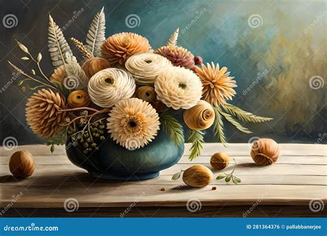 Colorful Flower Bouque Stock Illustration Illustration Of Plant