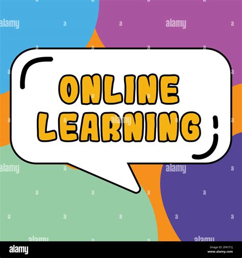 conceptual display online learning internet concept larning with the