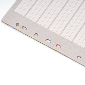 5 Pack File Dividers A4 12 Part Numbered 1 12 Subject Divider With Numbers Multipunched Colour
