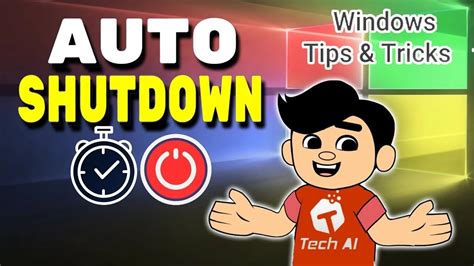 Set Auto Shutdown Timer On Windows 10 And 11 In Seconds Youtube