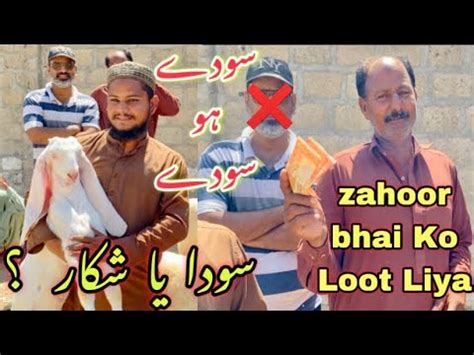 Kajla Dumba Or Ghulabi Bakra Ka Soda Lalukhet Bakra Mandi Part Bakra Mandi YouTube