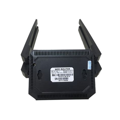 WE3826 2.4GHz 300Mbps Wireless Wifi Router 4 LAN Ports MT7620N Chip 8M ...