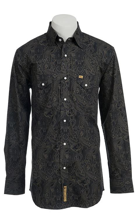 Larry Mahan Mens L S Western Snap Shirt LM1340704 Cavender S Shirts