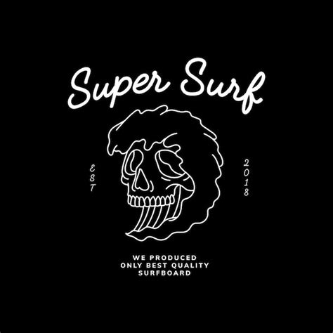 Diseño Del Logotipo Retro De Scull Vintage Vector Premium