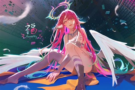 Jibril No Game No Life Drawn By Fuwaffy Danbooru
