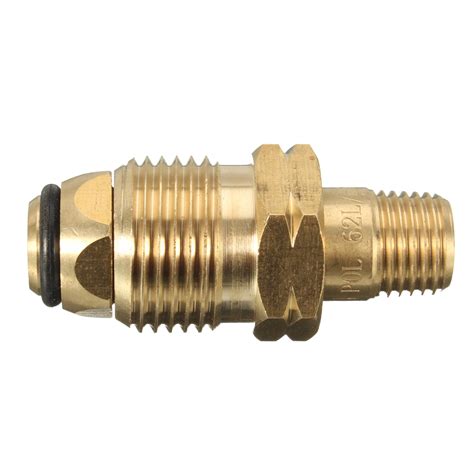 Brass 6mm Propane Lp Gas Cylinder Fitting Pol Connector