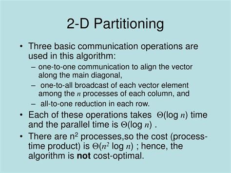 Ppt Dense Matrix Algorithms Powerpoint Presentation Free Download