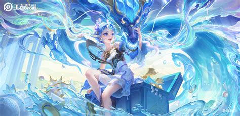 Artstation 《王者荣耀》龙年限定安琪拉
