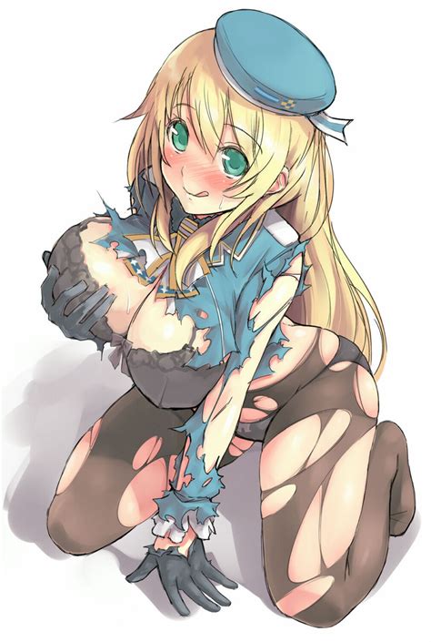 Rule 34 Q Aqua Eyes Arm Support Ass Cleavage Atago Kantai