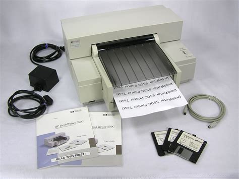 Hp Deskwriter 550c Inkjet Printer Serial Apple Rescue Of Denver