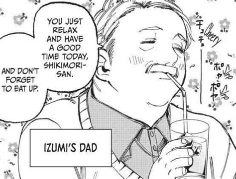 Izumi Has The Best Dad In Any Manga I Have Read This Man Deserves Some