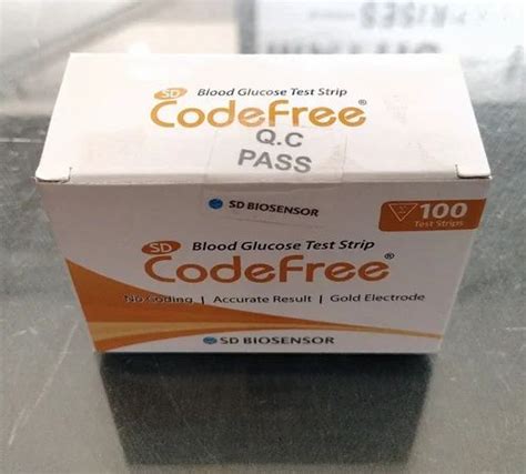 Codefree Blood Glucose Test Strip At Rs 650 Blood Sugar Test Strips