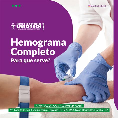 O Hemograma Serve Para Auxiliar Labotechoficial