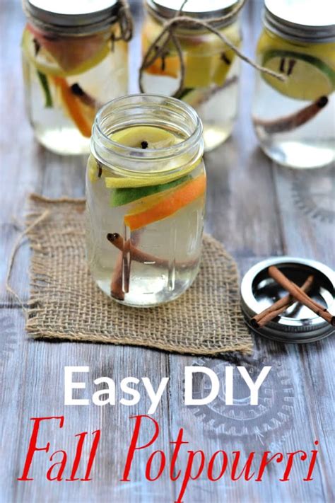 How To Make Easy Simmering Homemade Potpourri For Fall
