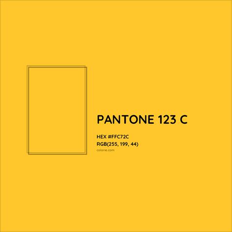 PANTONE 123 C Complementary Or Opposite Color Name And Code FFC72C