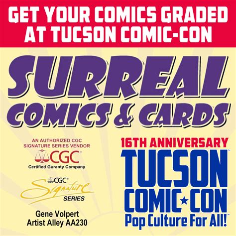 Cgc Grading Tucson Comic Con