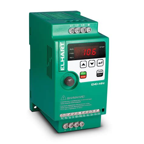 Emd Mini преобразователи частоты на 220В и 380В Elhart для асинхронных