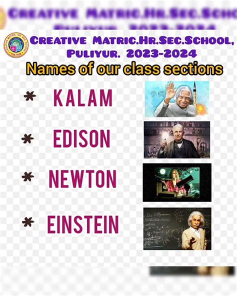 Names Of Our Class Sections 2023 2024 Youtube