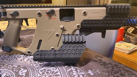 Stl File Handguard Kriss Vector Krytac 👽 ・3d Print Object To Download・cults