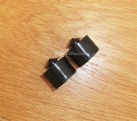 Flatracer Seat Rubber Buffer Stops Pair 25 W X 16 5 H X 9mm Hole