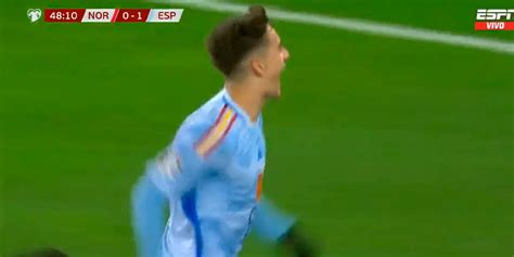 Vídeo Resultado Resumen y Goles Noruega vs España Eliminatorias Eurocopa