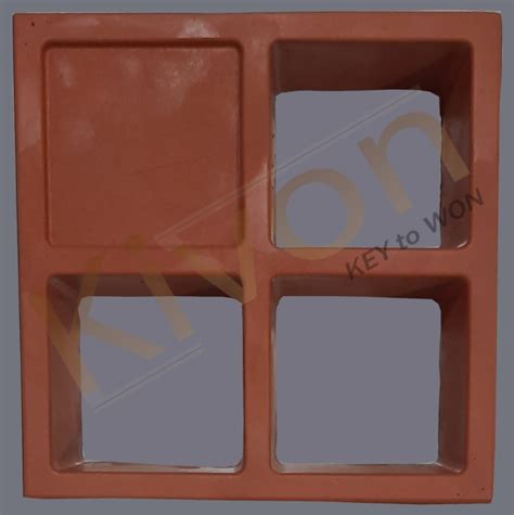 Three Square Breeze Block