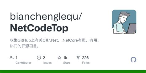 Github Bianchenglequ Netcodetop Github C Net Netcore