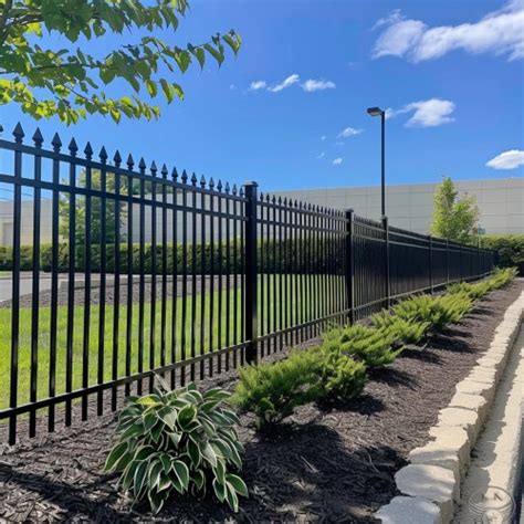 White Aluminum Privacy Fence